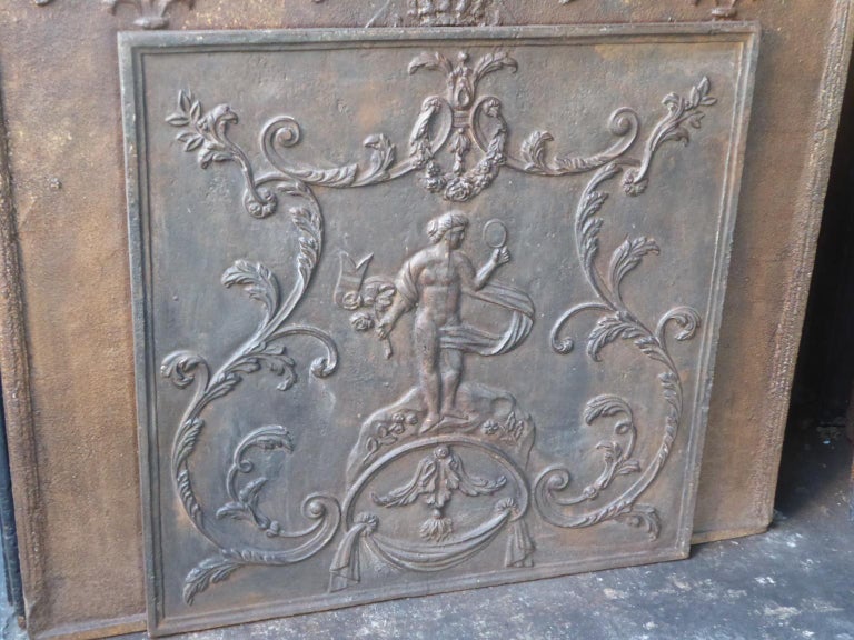 Antique French Neoclassical Venus Fire Back, 19th Century For Sale at ...