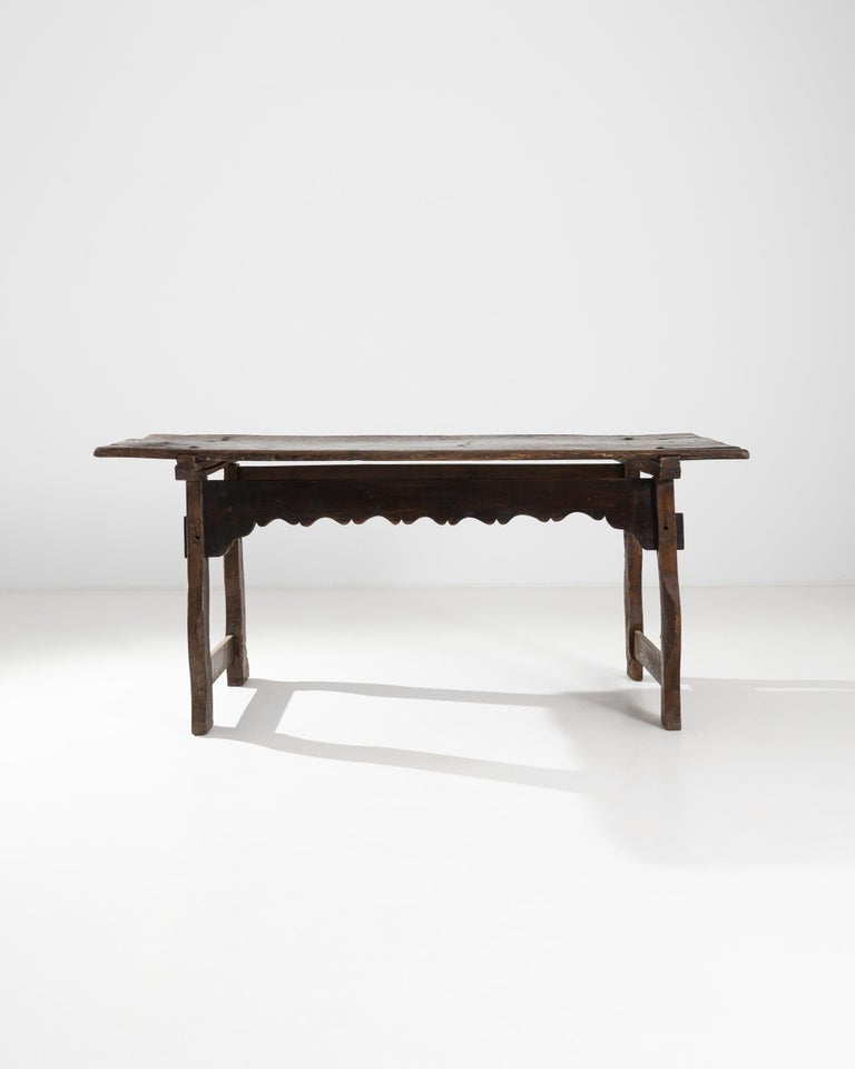 Antique French Oak Dining Table For Sale at 1stDibs