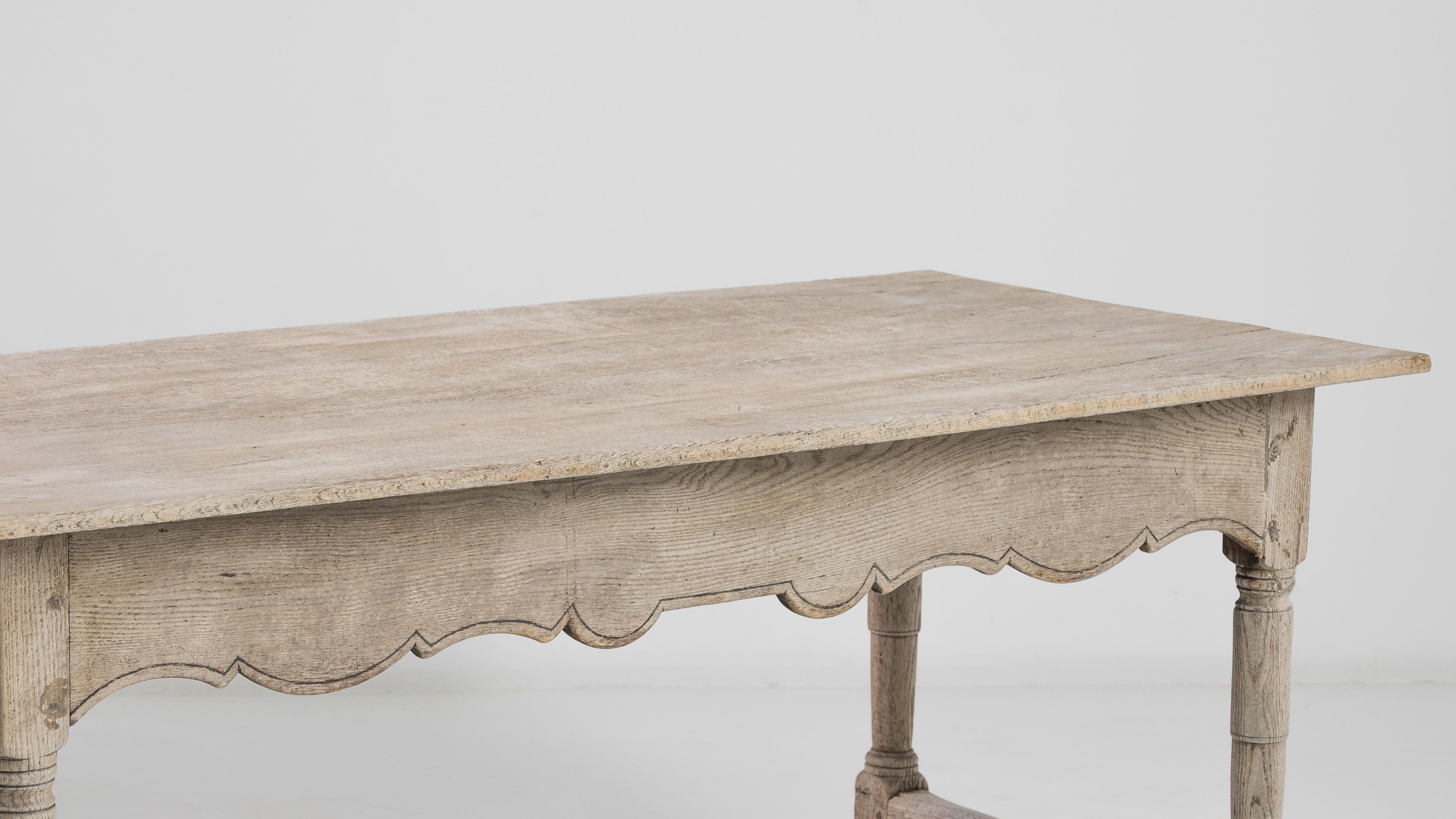 Antique French Oak Dining Table at 1stDibs