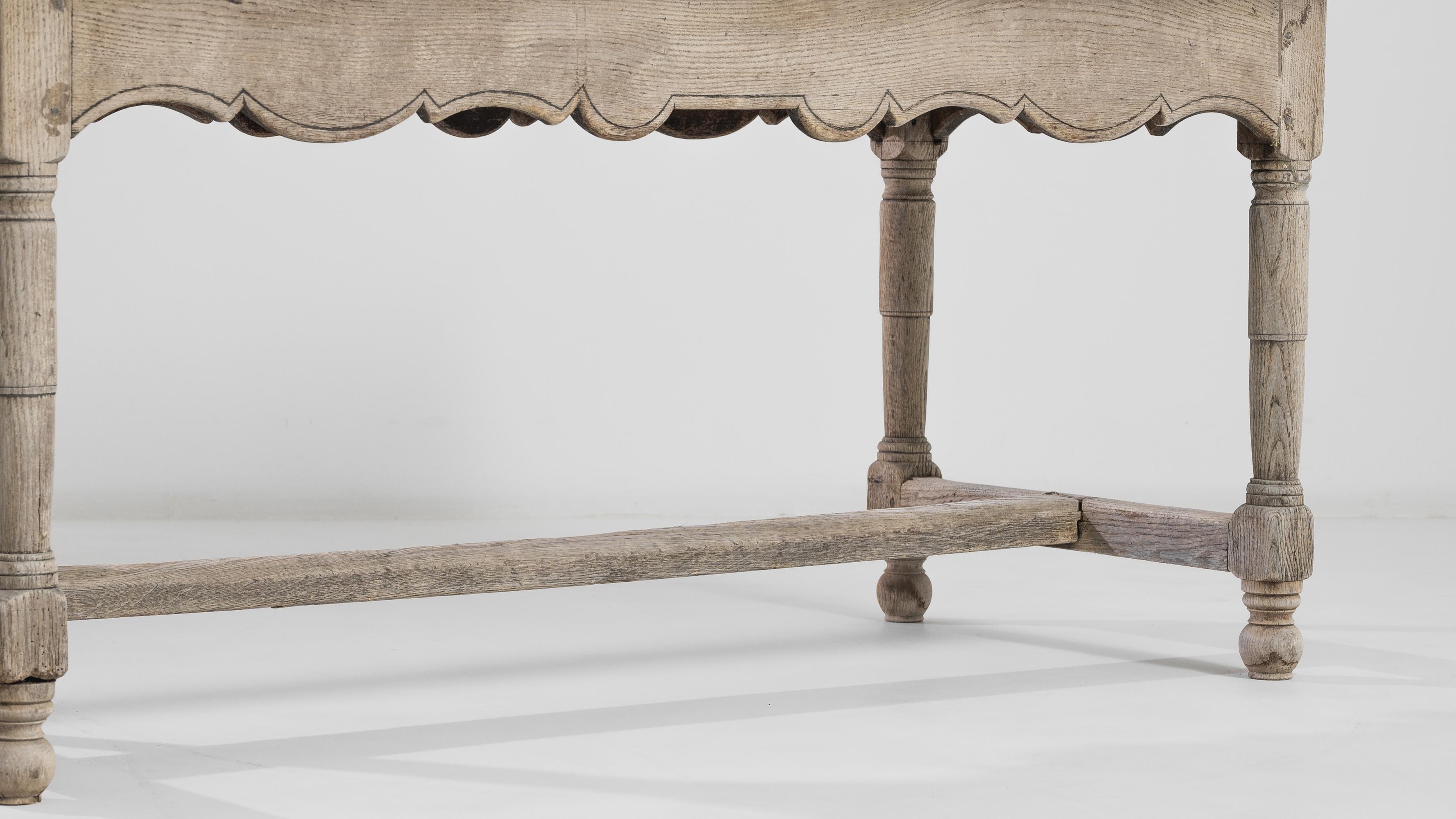 Antique French Oak Dining Table at 1stDibs