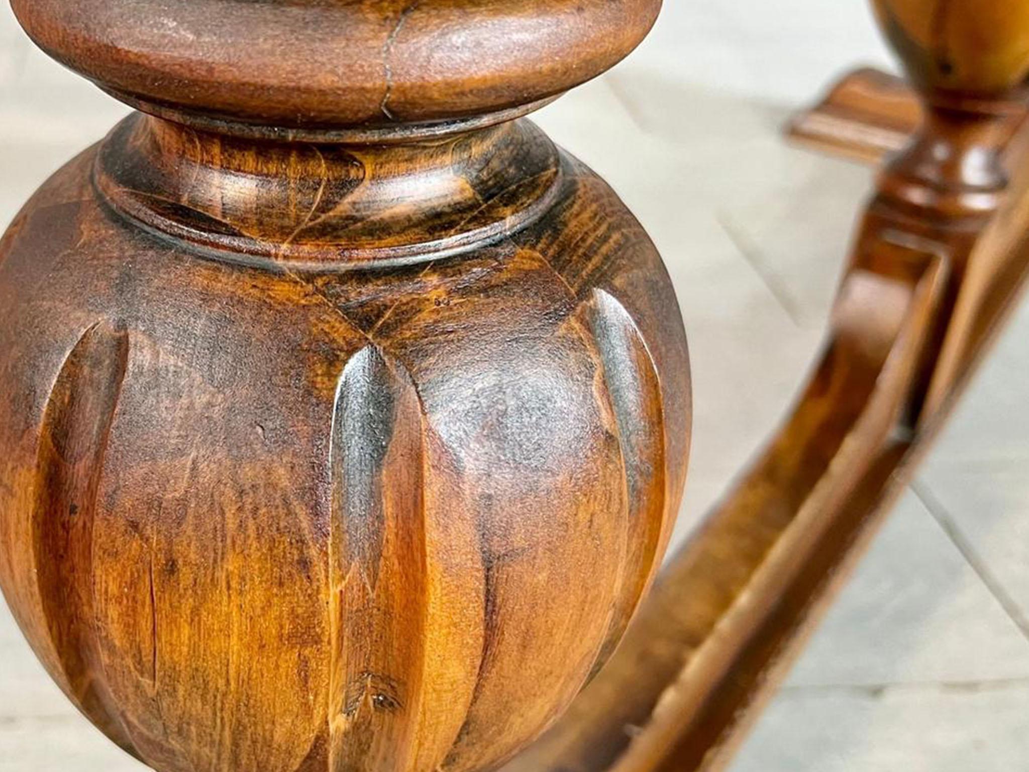 Antique French Oak Entry or Foyer Table For Sale at 1stDibs