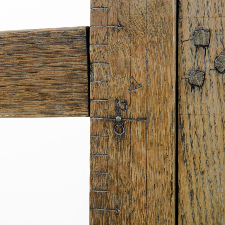 Antique French Oak Stadiometer For Sale at 1stDibs