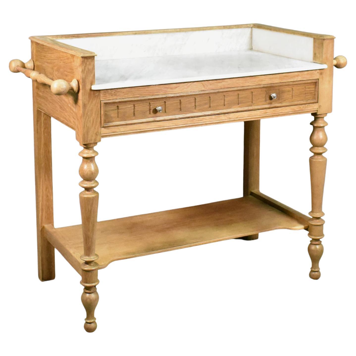 Antique French Oak Washstand Louis Philippe Style at 1stDibs | french ...