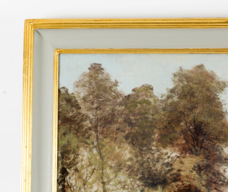 Antique French Oil Painting Paul Louis Morizet signed and dated 1913 ...