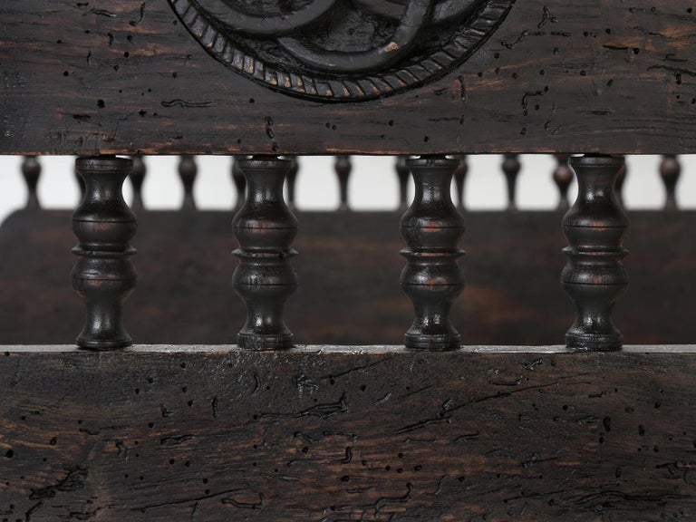 Antique French or Spanish Colonial Bed, Converted to an American Queen ...