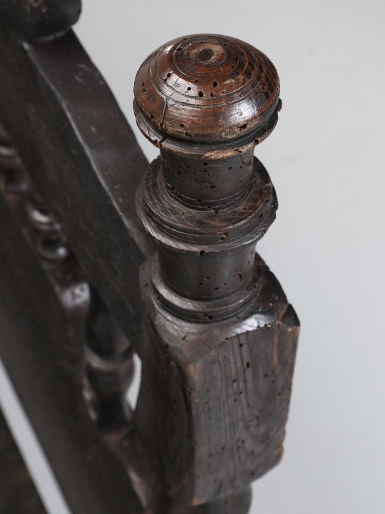 Antique French or Spanish Colonial Bed, Converted to an American Queen ...