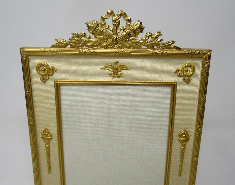 Antique French Ormolu Portrait Photo Picture Frame, 19th Century at 1stDibs