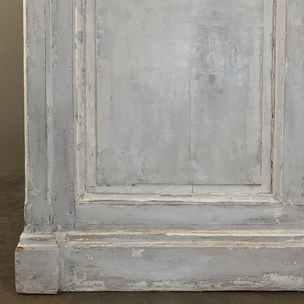 Antique French Painted Store Counter at 1stDibs
