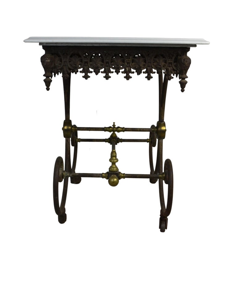 Antique French Pastry Table For Sale at 1stDibs