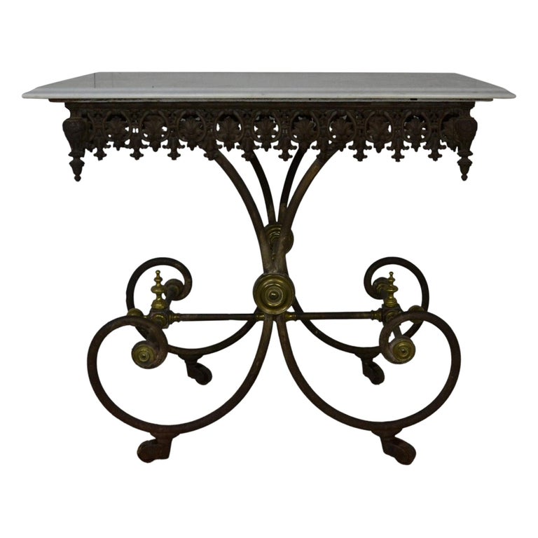 Antique French Pastry Table For Sale at 1stDibs