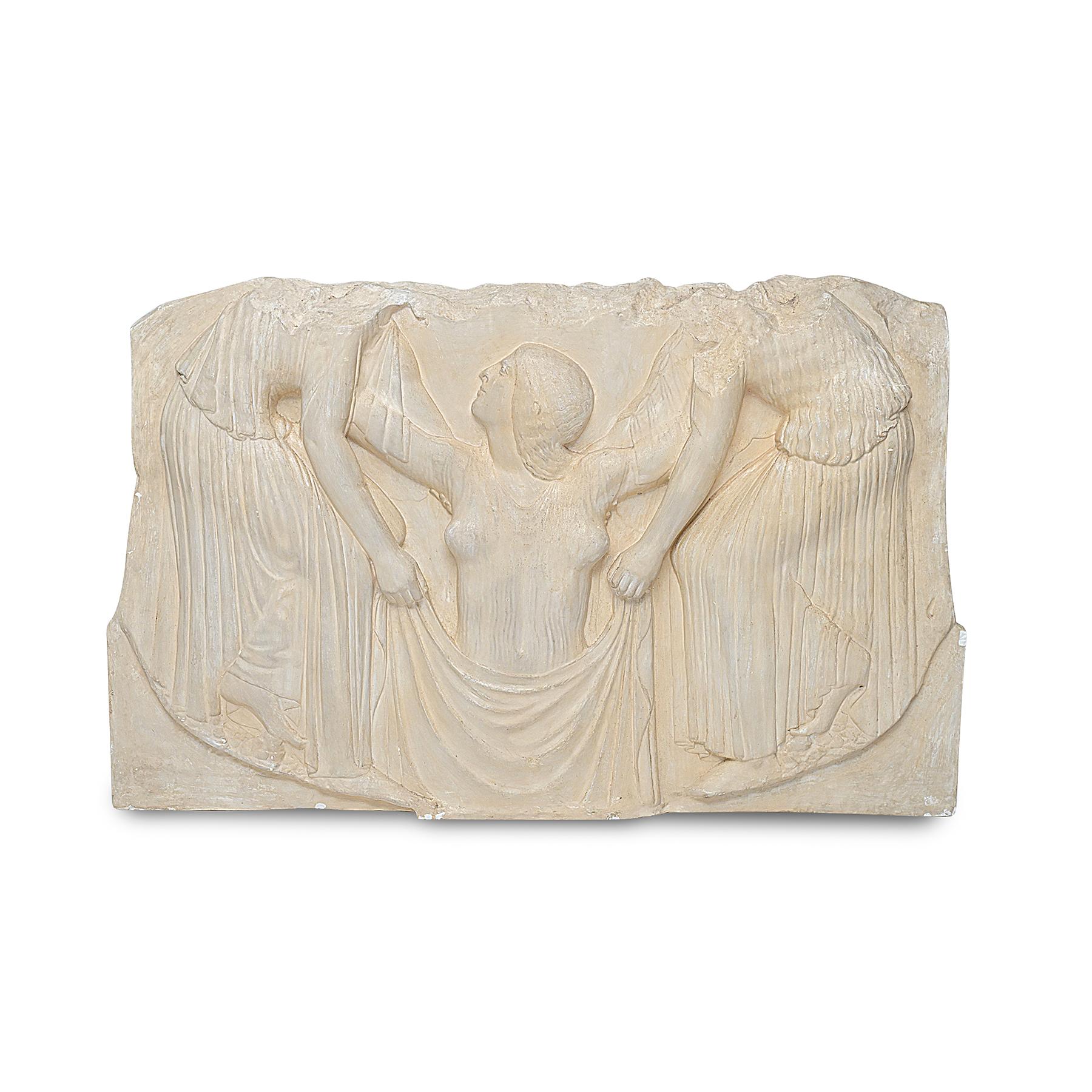 Antique French Plaster Relief Wall Panel, Bunny Williams Collection For ...