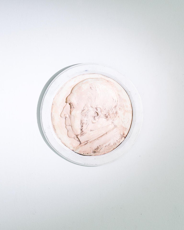 Antique French Plaster Wall Decoration at 1stDibs