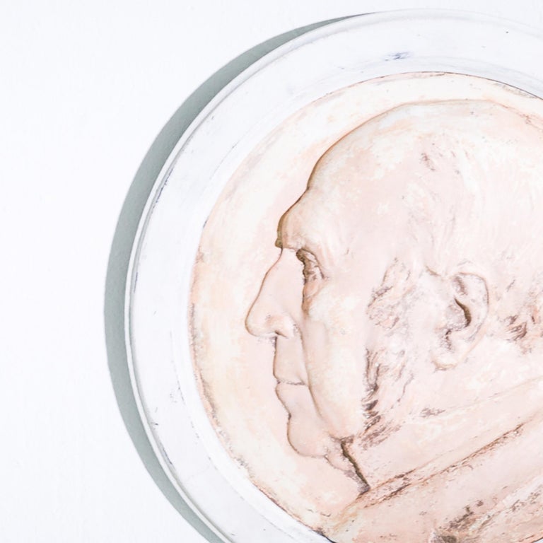 Antique French Plaster Wall Decoration at 1stDibs