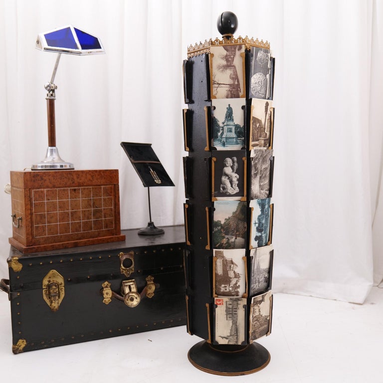 Antique French Postcard Display Rack / Postcard Stand from Paris at 1stDibs