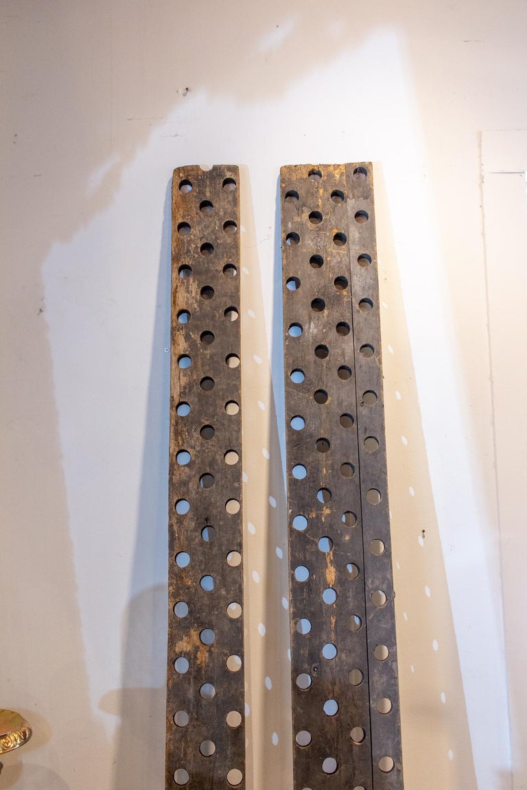 Antique French Riddling Racks, Pair Available at 1stDibs