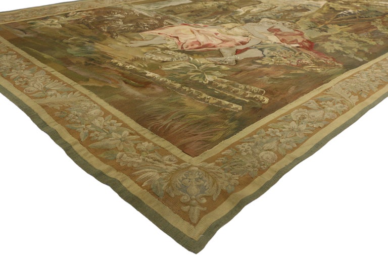 Antique French Rococo Tapestry Inspired by Francois Boucher The ...