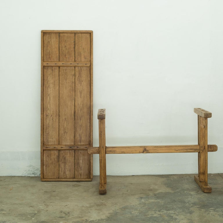 Antique French Rustic Farmer's Market Table, circa 1900 at 1stDibs