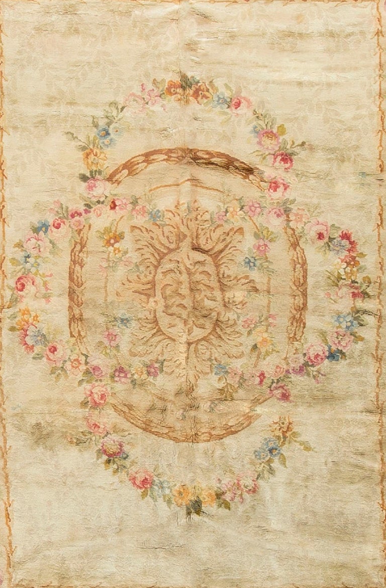 French Savonnerie Rug Carpet circa 1890 at 1stdibs
