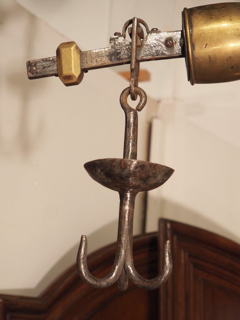 Antique French Scale, "Bascule Romaine" by Usines De La Mulatiere Lyon ...