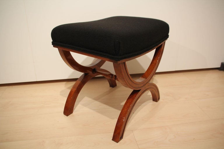 Antique French Scissors Stool, Solid Mahogany, France, circa 1860 For ...