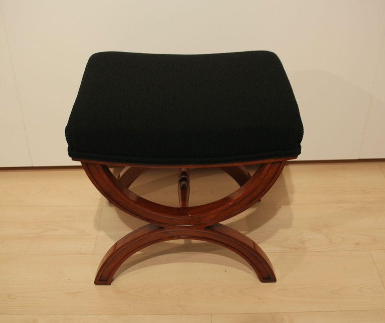 Antique French Scissors Stool, Solid Mahogany, France, circa 1860 For ...