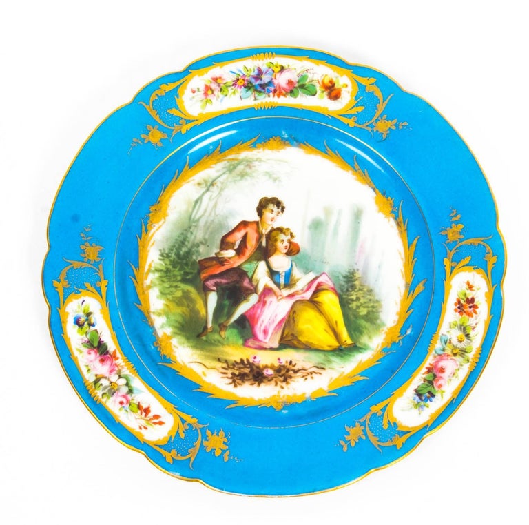 Antique French Sevres Bronze Etagère Cake Stand, 19th Century at 1stDibs