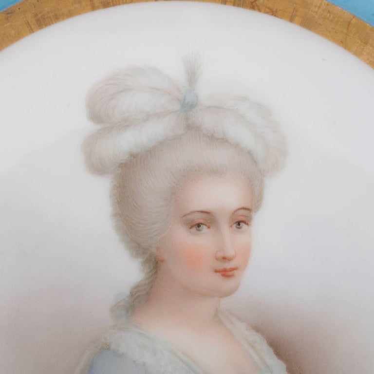 Antique French Sevres Hand-Painted and Gilt Porcelain Artist Signed ...