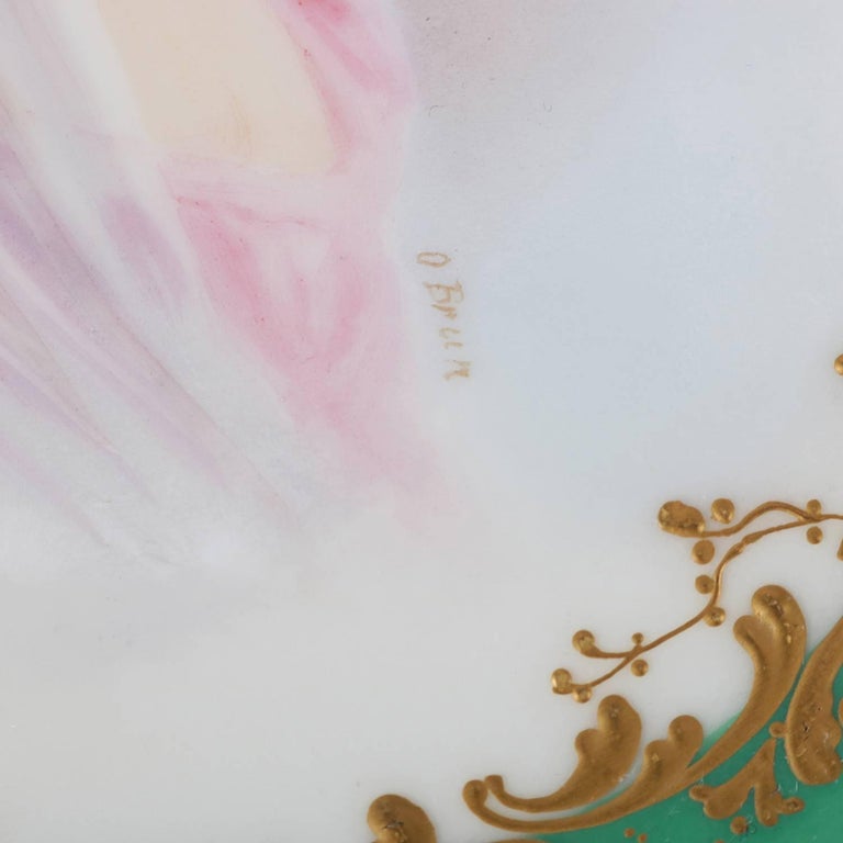 Antique French Sevres Hand-Painted and Gilt Porcelain Artist Signed ...