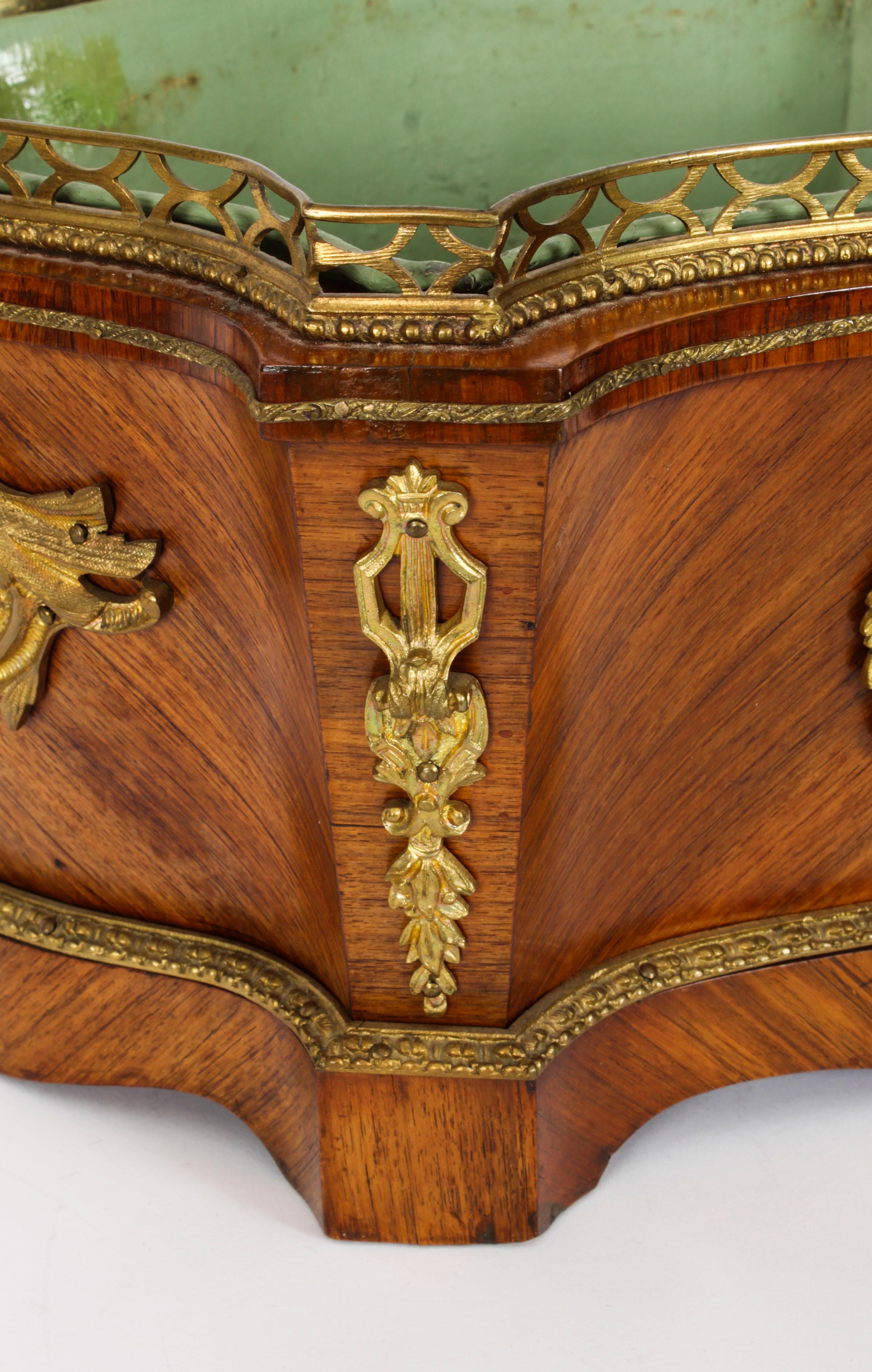 Antique French Sevres Porcelain Ormolu Mounted Jardiniere 19th Century ...