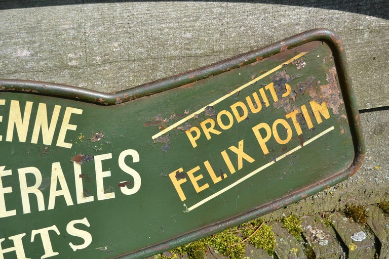 Antique French Iron Shop Sign for Yacht Supplies and Provision at 1stDibs