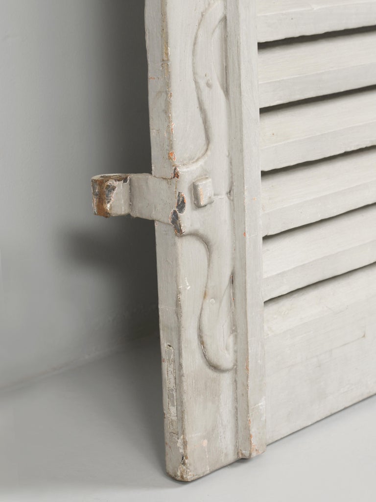 Antique French Shutters Old Paint, Original Hardware '7' Pairs ...