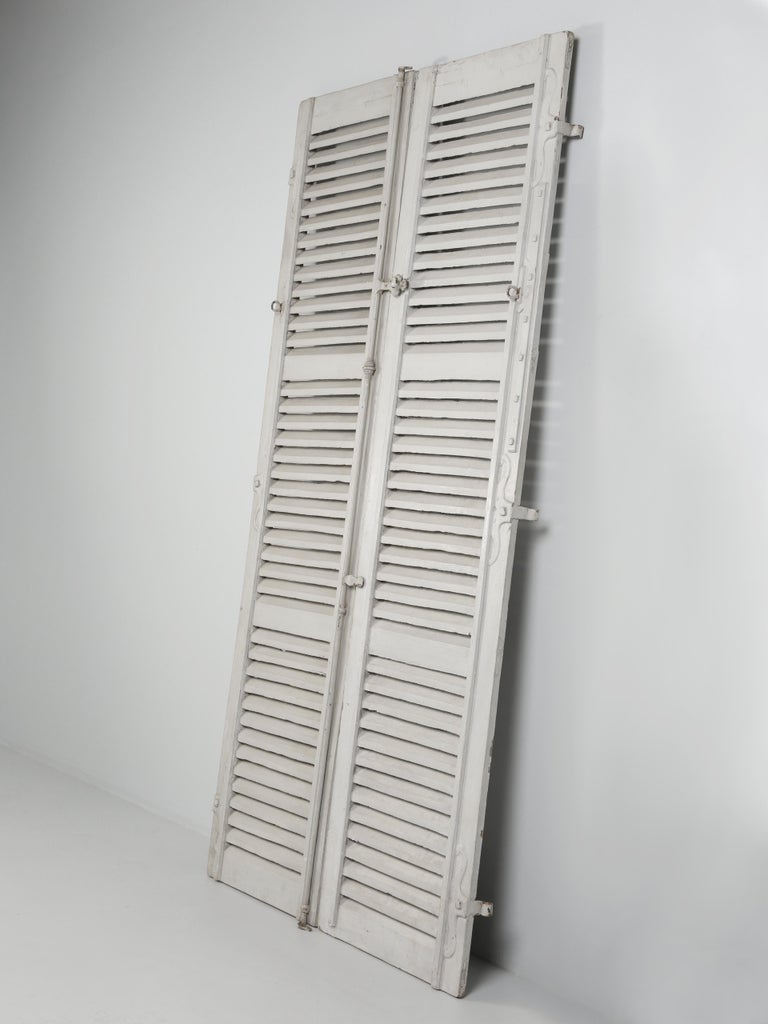 Antique French Shutters Old Paint, Original Hardware '7' Pairs ...