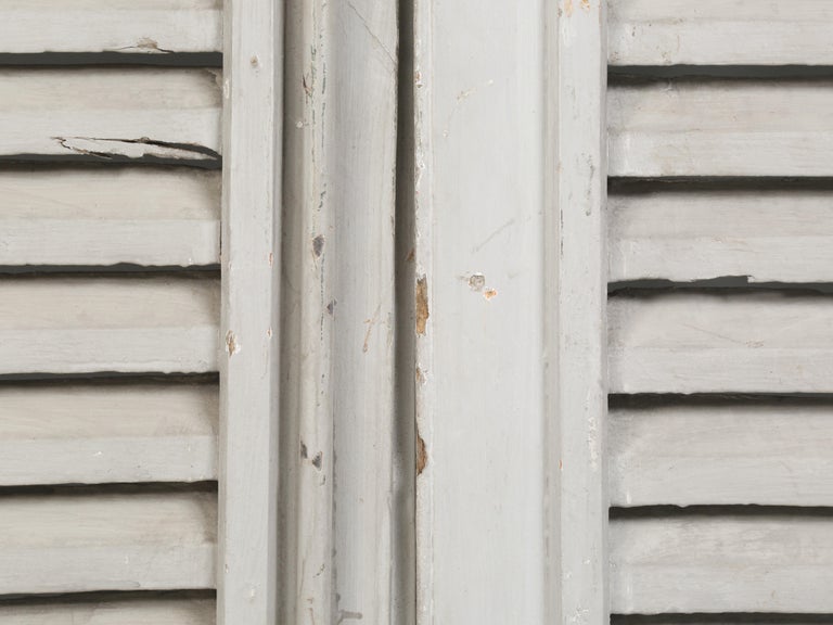 Antique French Shutters Old Paint, Original Hardware '7' Pairs ...
