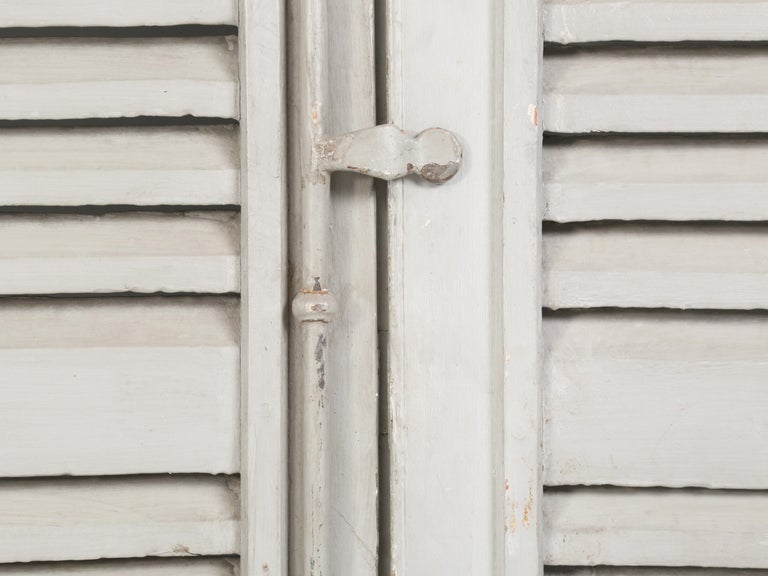 Antique French Shutters Old Paint, Original Hardware '7' Pairs ...