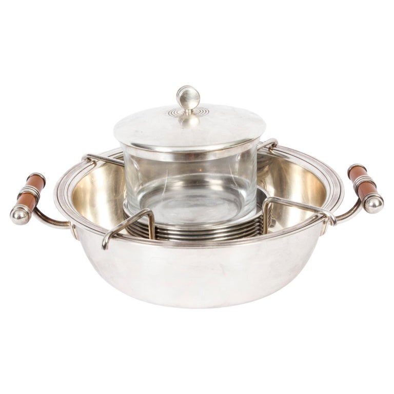 Antique French Silver Plated Caviar Set K and T Collection by ...