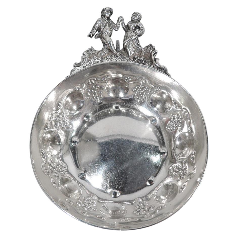 Augis-Lyon Sterling Silver Wine Taster For Sale at 1stDibs