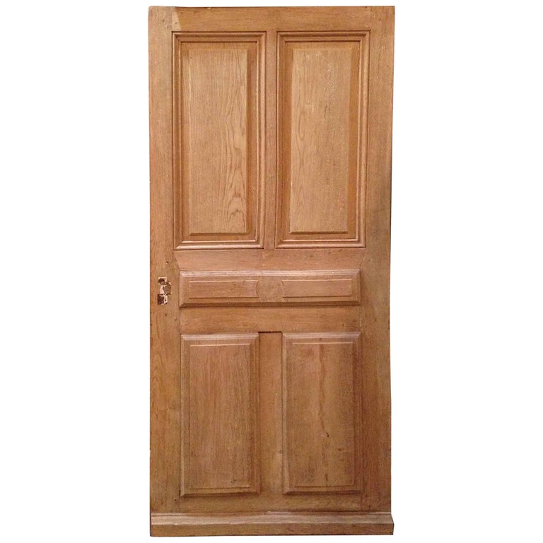 Porte simple française ancienne, datant d'environ 1860 En vente sur 1stDibs
