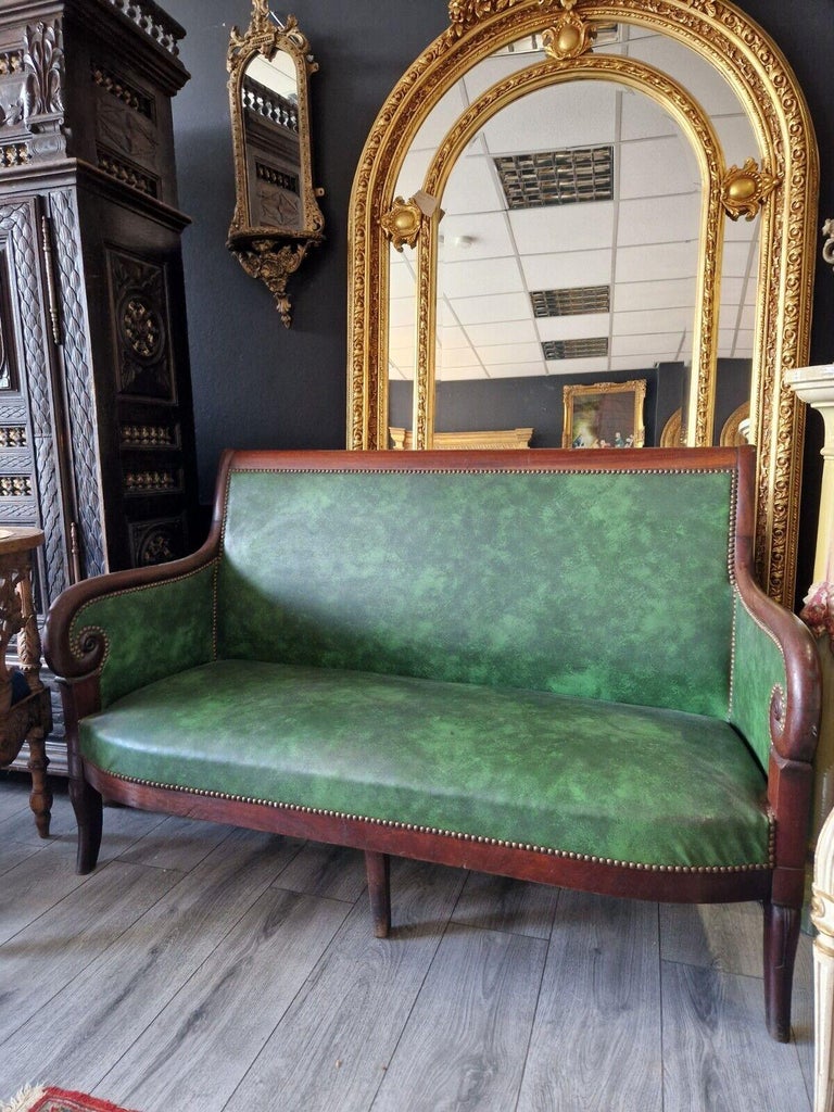 Antique French Sofa 19th Century Antique Furniture Empire Vintage ...