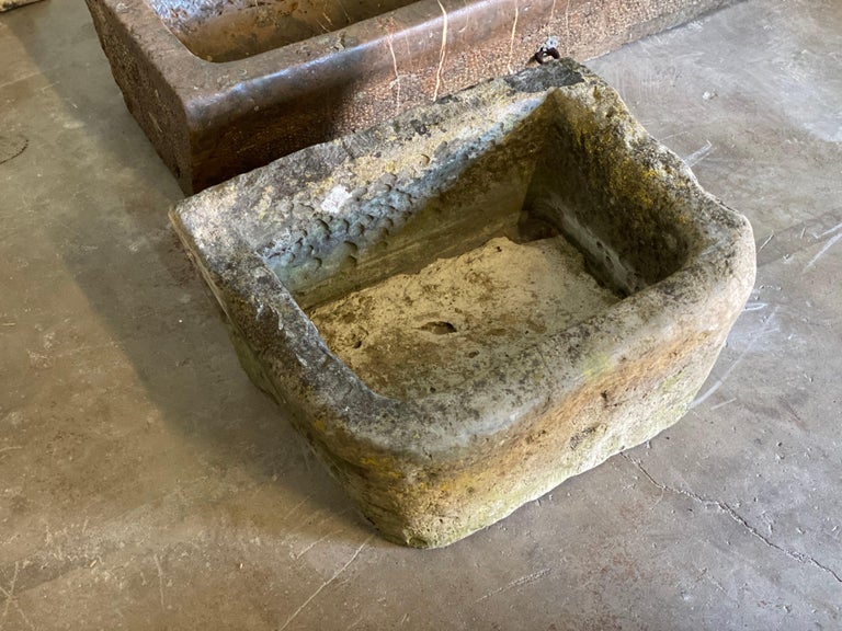 Antique French Stone Sink at 1stDibs