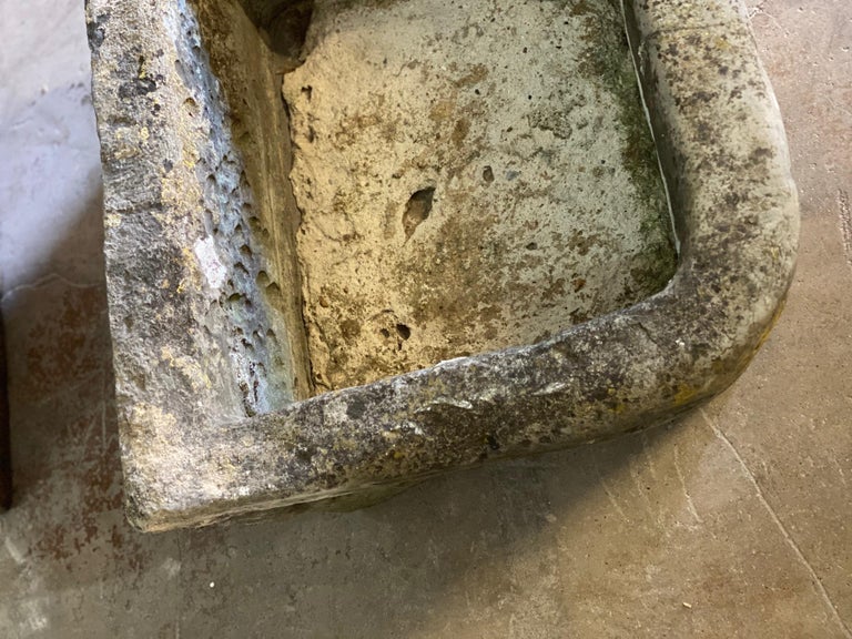 Antique French Stone Sink at 1stDibs