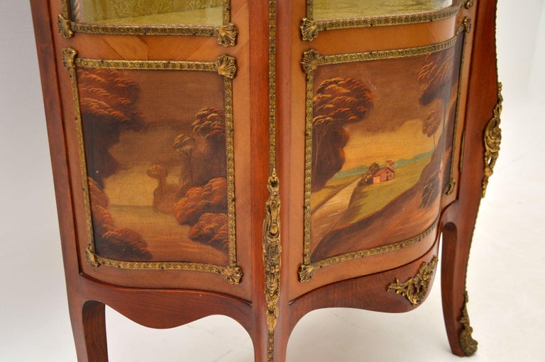 Antique French Style Display Cabinet at 1stDibs