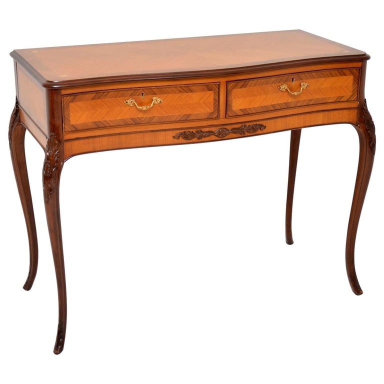 Antique French Style Inlaid Console Table at 1stDibs | antique french ...