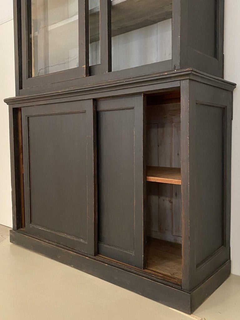 Antique French Tallboy / Display / Bookcase Cabinet at 1stDibs ...