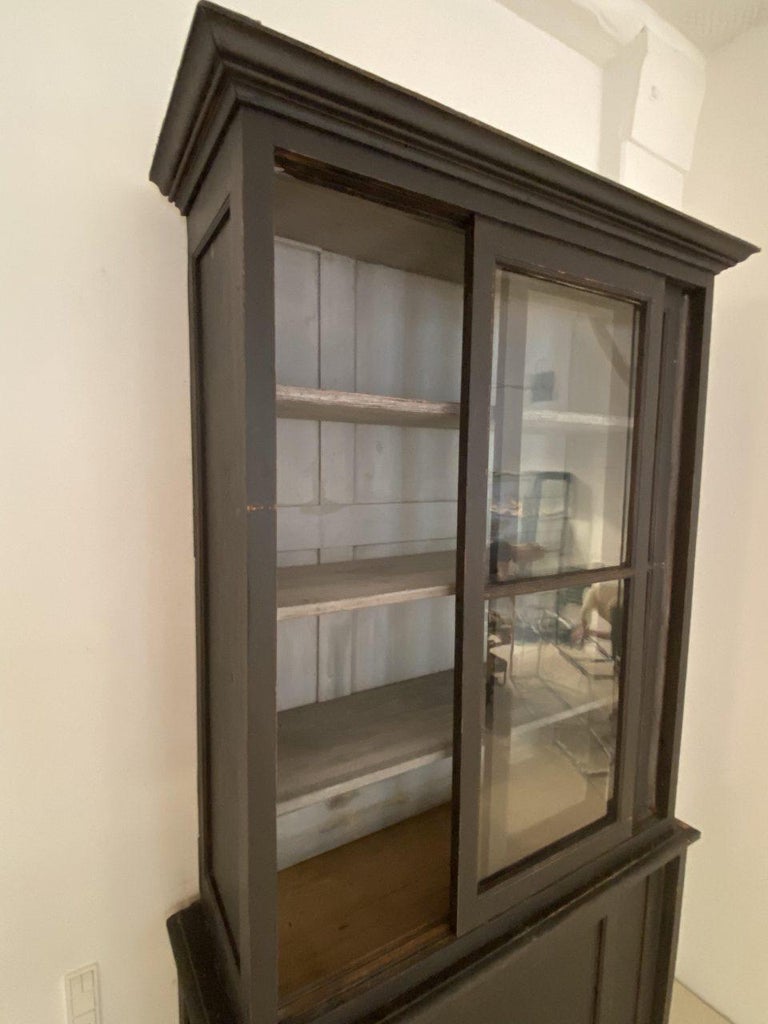 Antique French Tallboy / Display / Bookcase Cabinet at 1stDibs ...