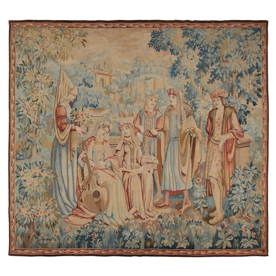 Large Antique Tapestry For Sale at 1stDibs