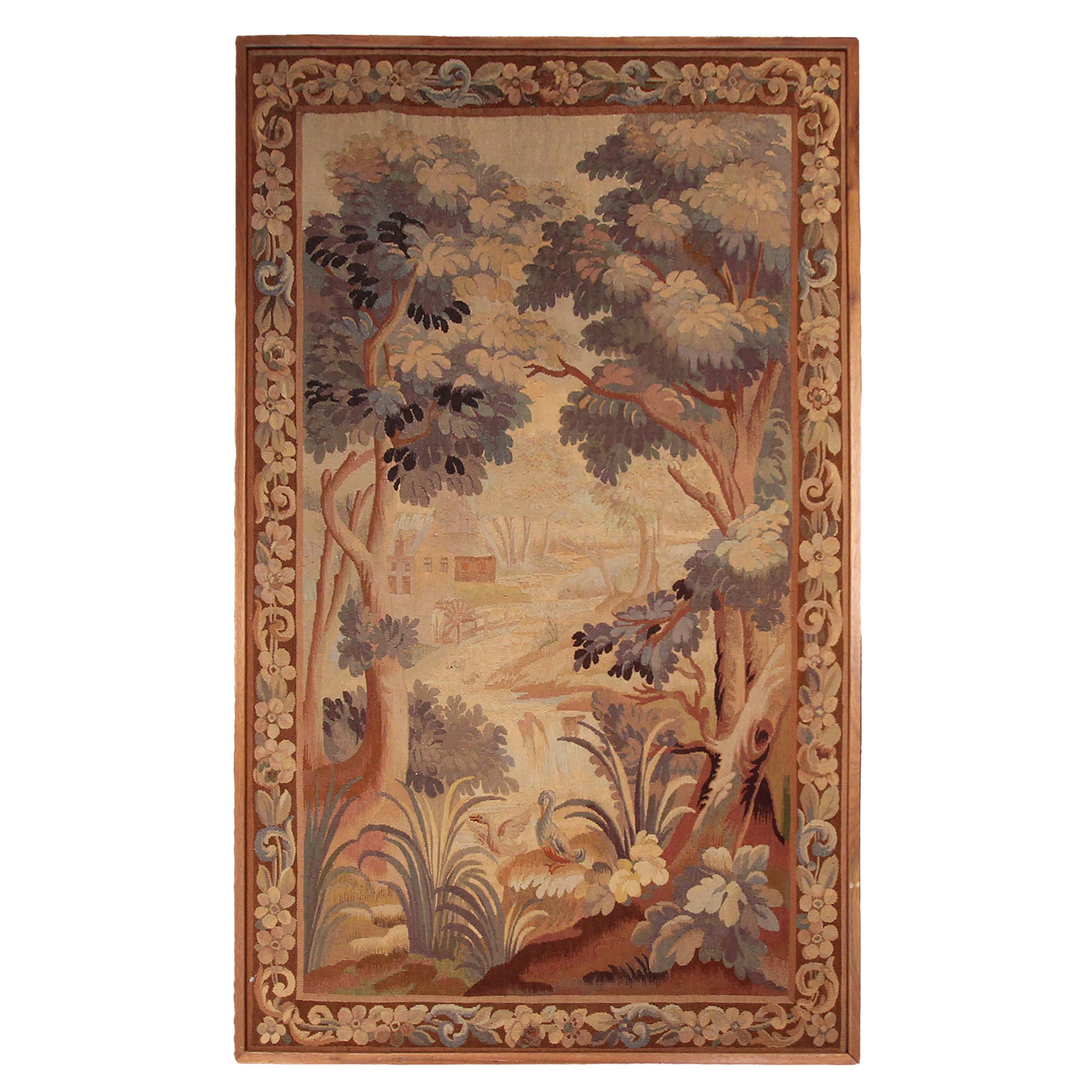6x10 17th Century Antique Tapestry Large Antique French Tapestry Wool ...