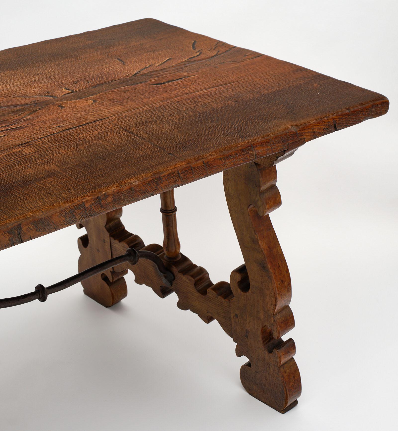 Antique French Trestle Table at 1stDibs
