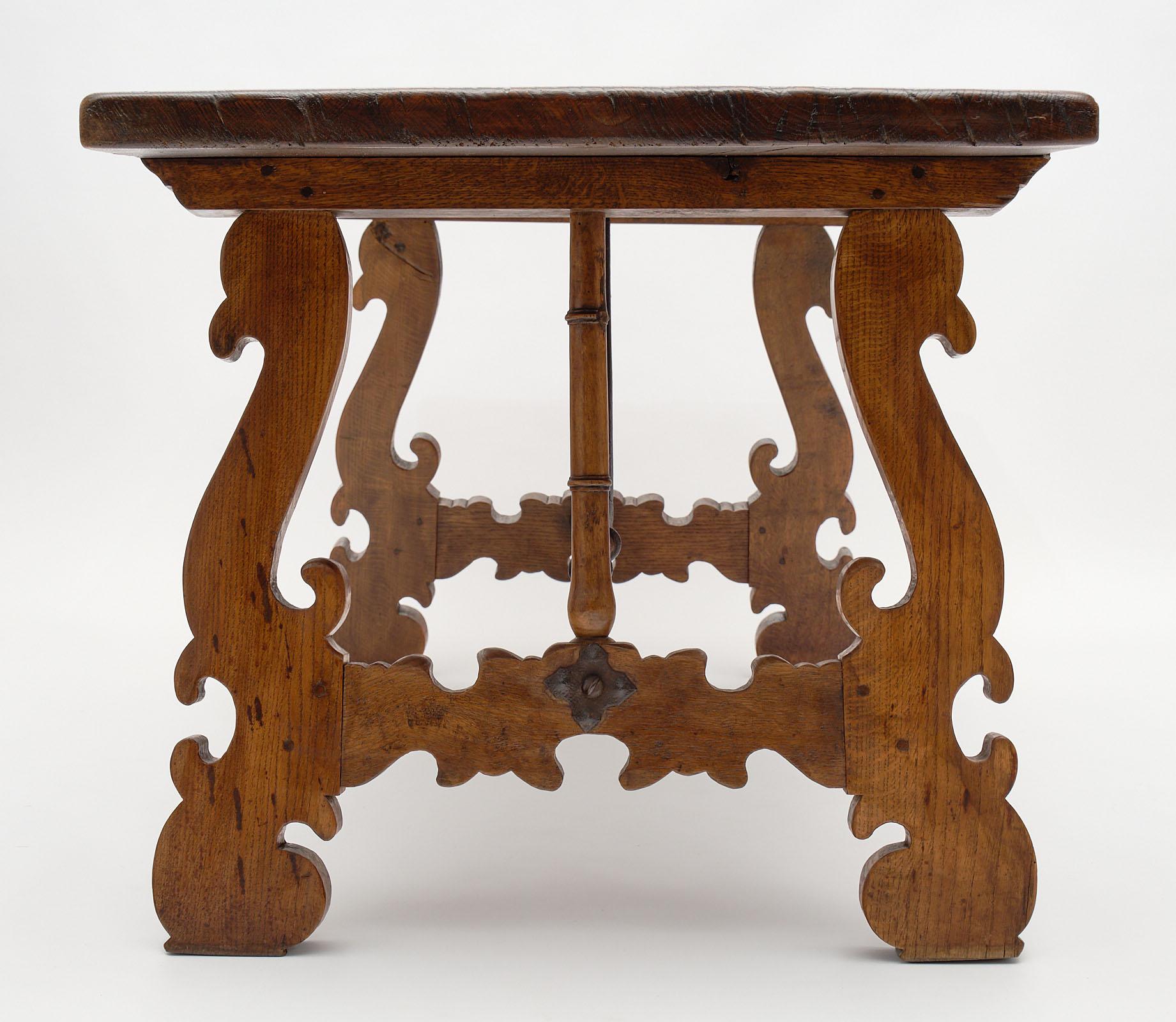 Antique French Trestle Table at 1stDibs