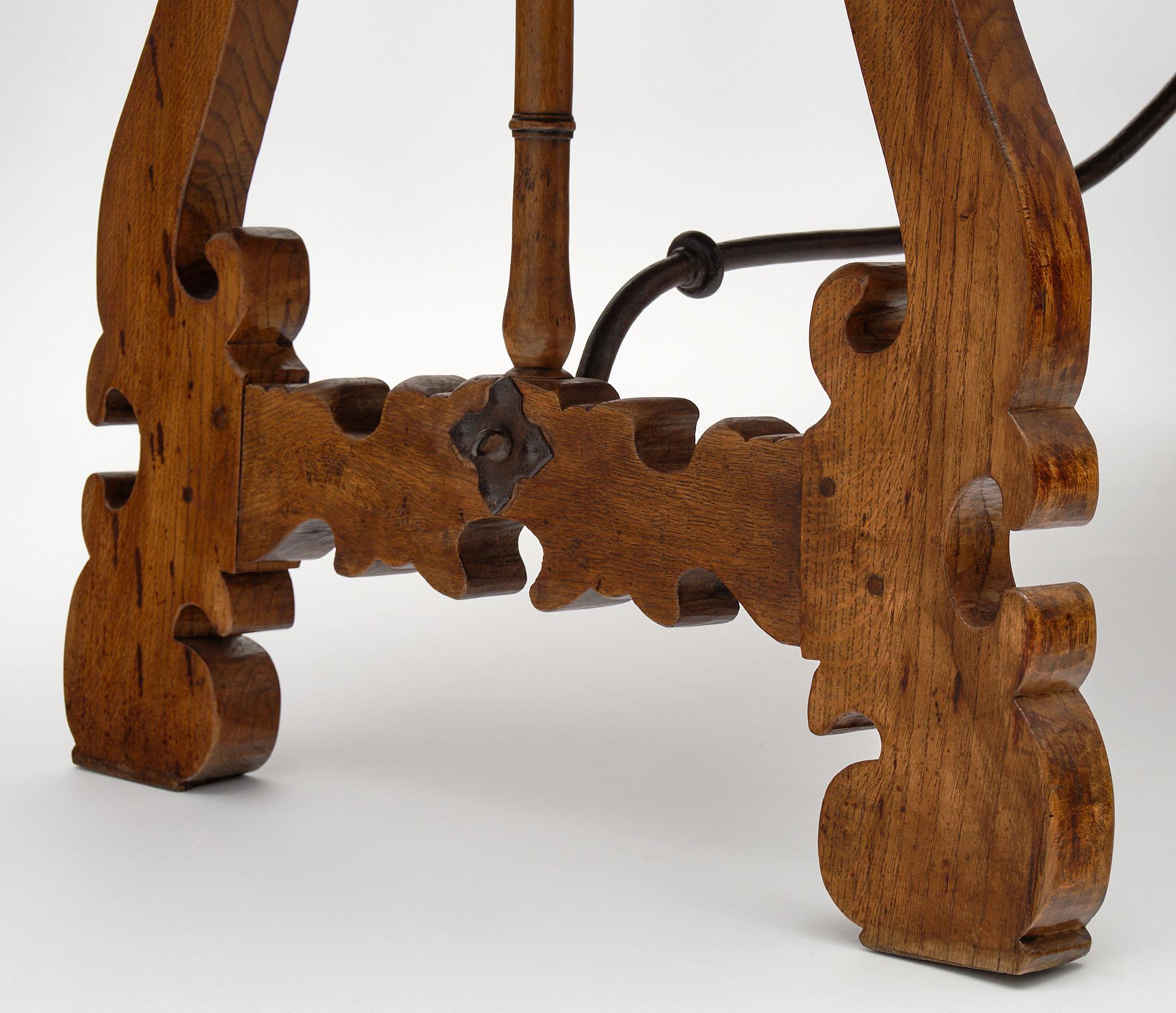 Antique French Trestle Table at 1stDibs