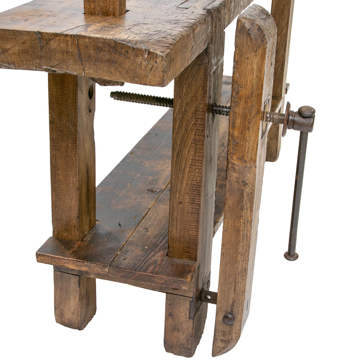 Antique French Work Bench at 1stDibs | antique french workbench ...